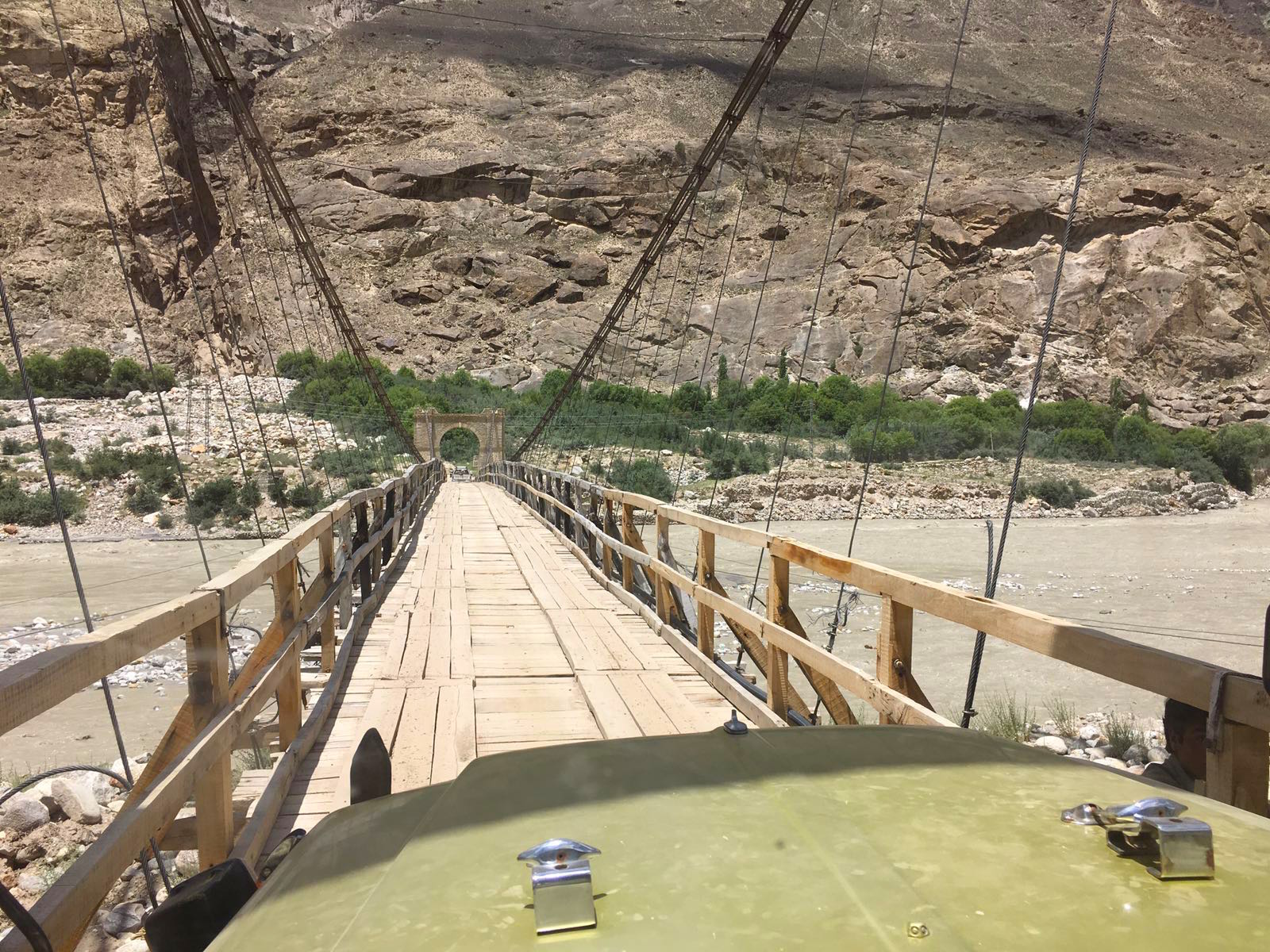 K2 team journey's through Skardu to remote Askole settlement