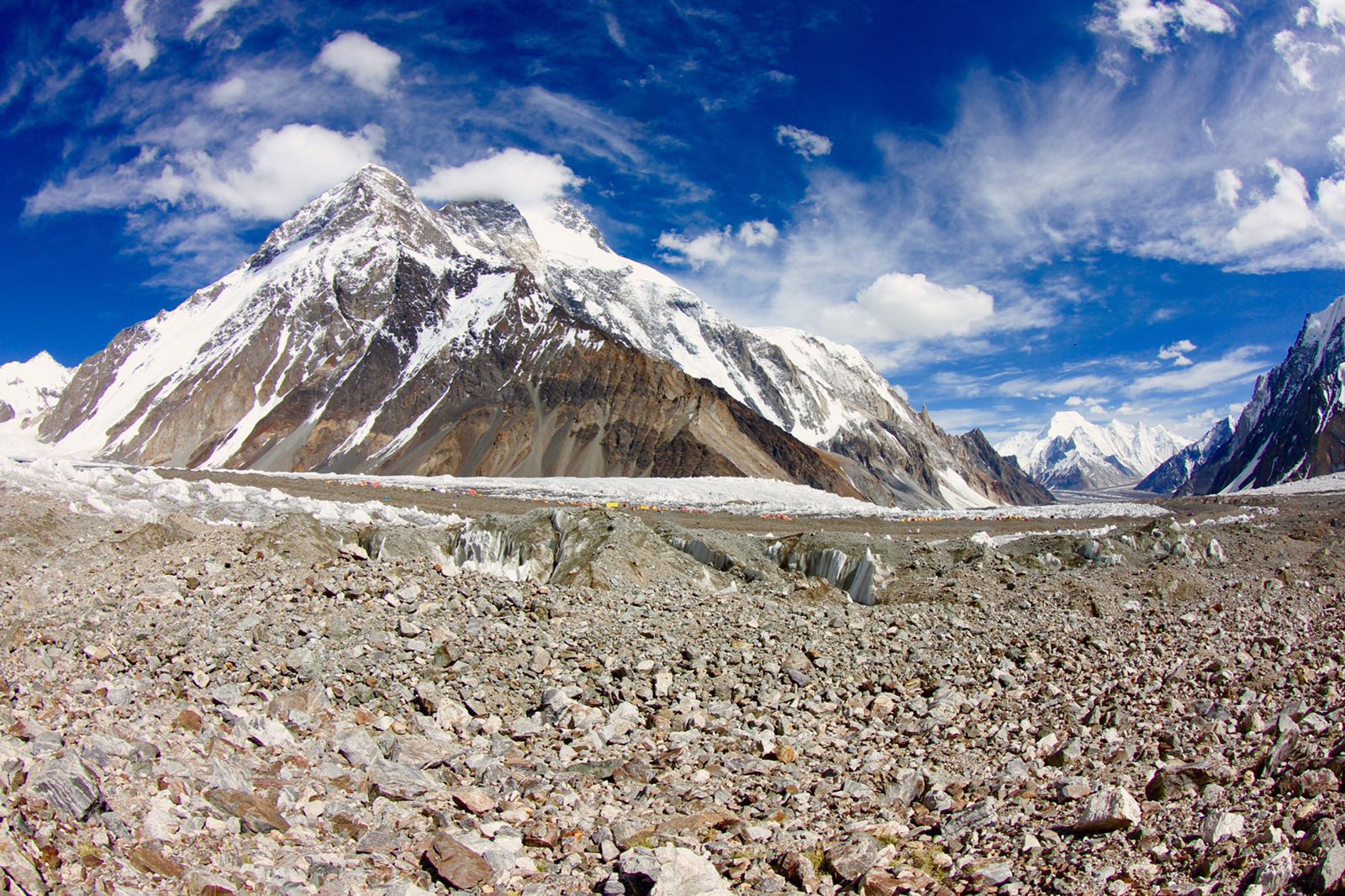 2016 K2 Climbers trekking out of the Karakoram