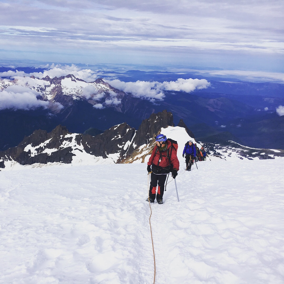Successful July Mount Baker climb! - Madison Mountaineering