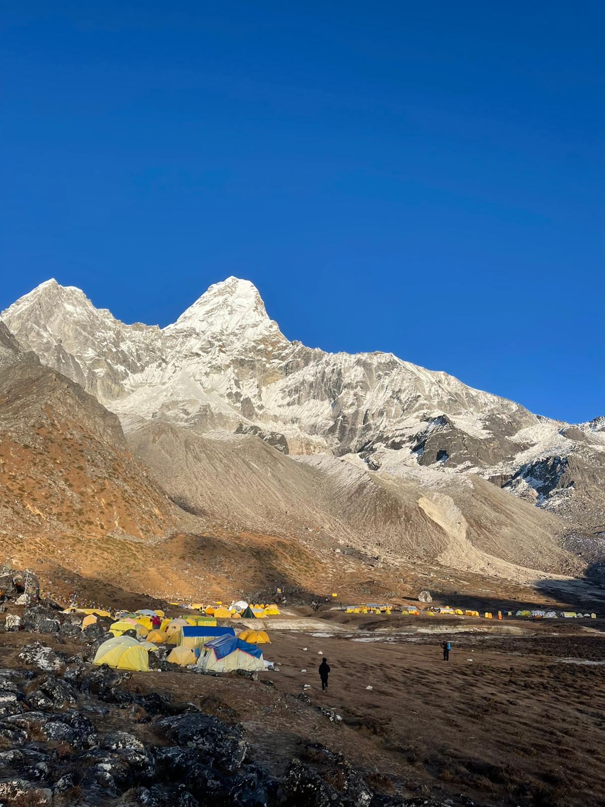 Rest Day in Base Camp - Madison Mountaineering