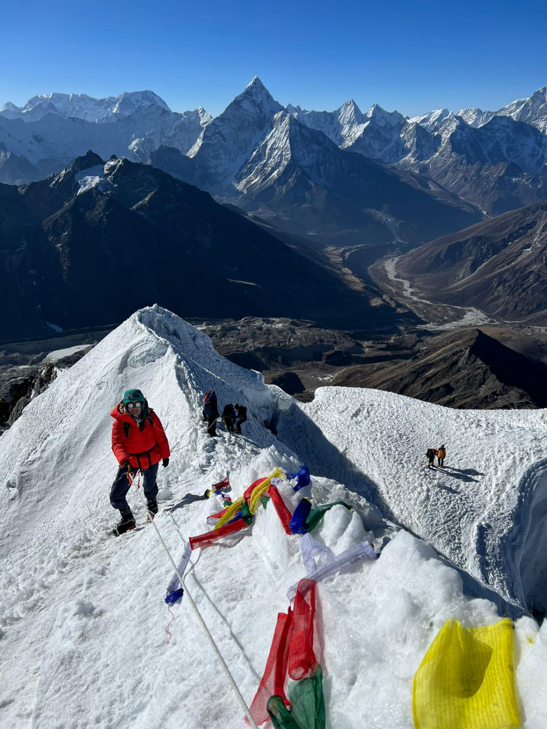 Summit Success on Lobuche East! - Madison Mountaineering