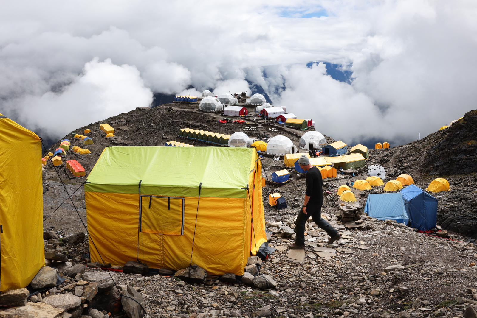First full day in Base Camp! - Madison Mountaineering