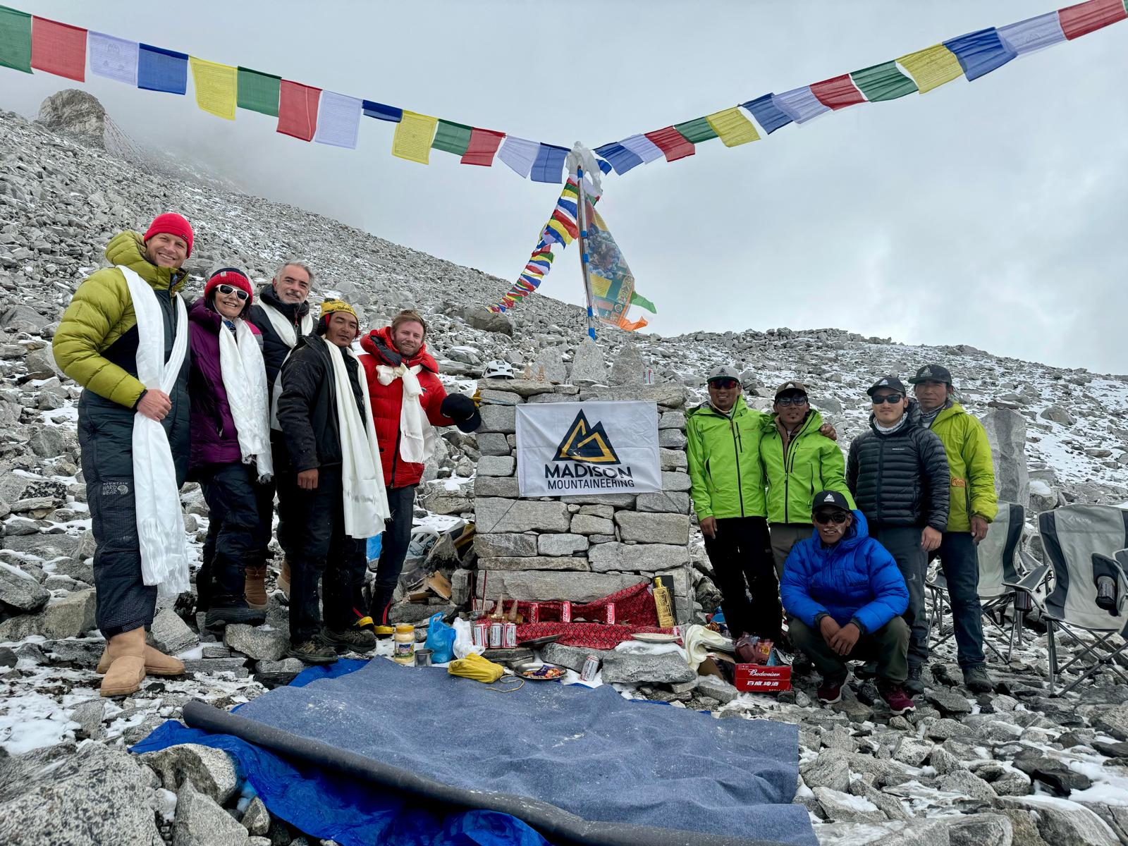 First rotation on Cho Oyu coming up! - Madison Mountaineering